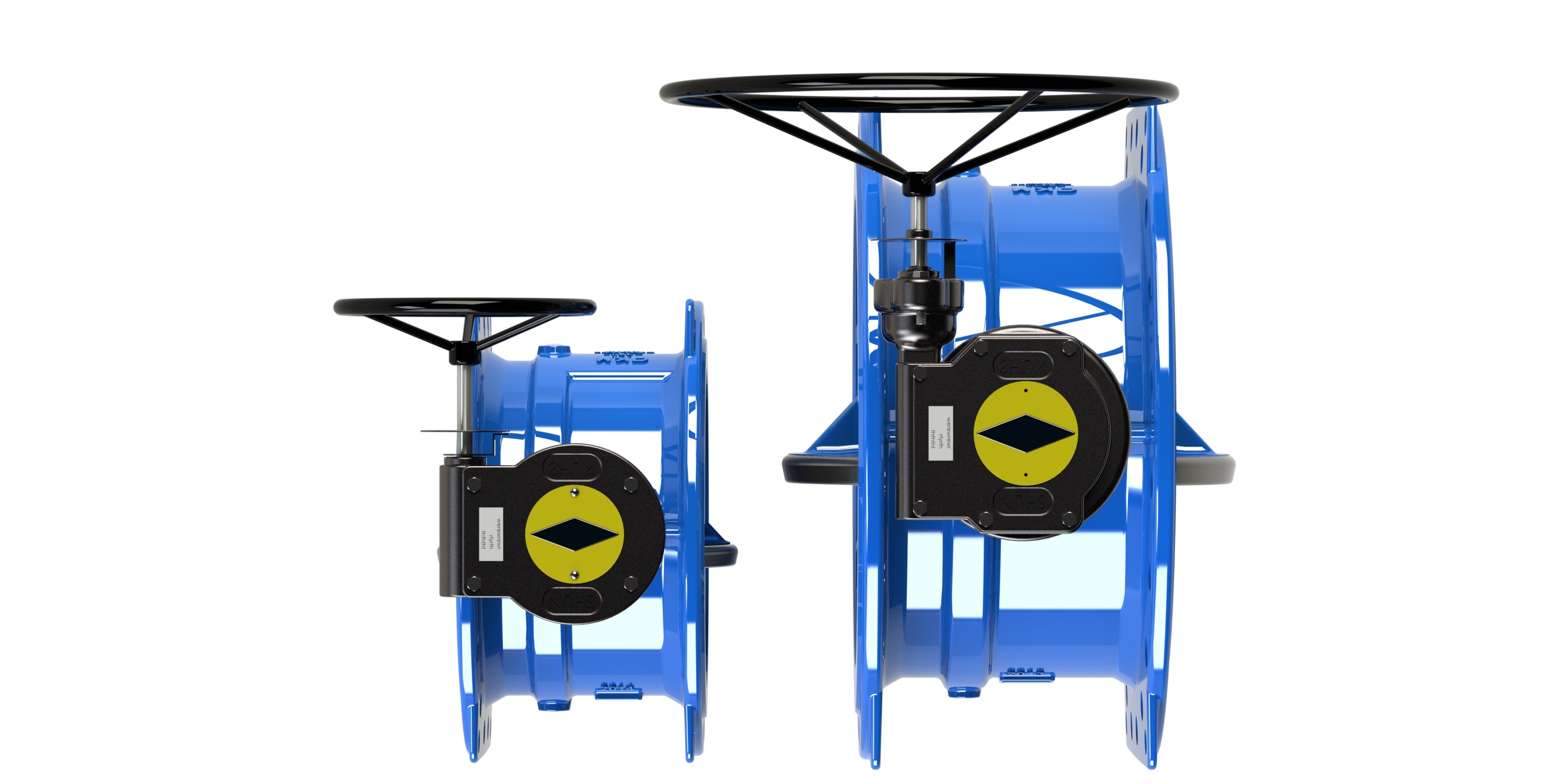 Disco de válvula de borboleta duplo excêntrico de ferro dúctil com ...
